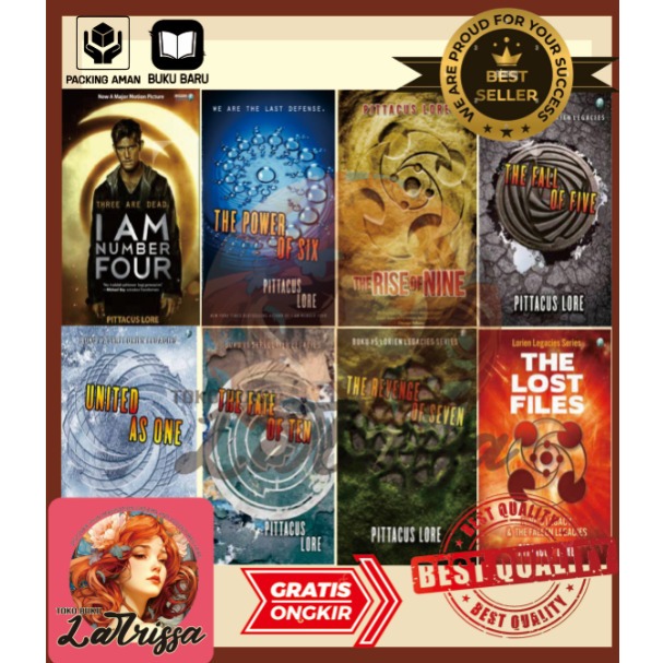 [INDONESIA] BEST LORIEN LEGACIES SERIES : I AM NUMBER FOUR, พลังของ SIX ...
