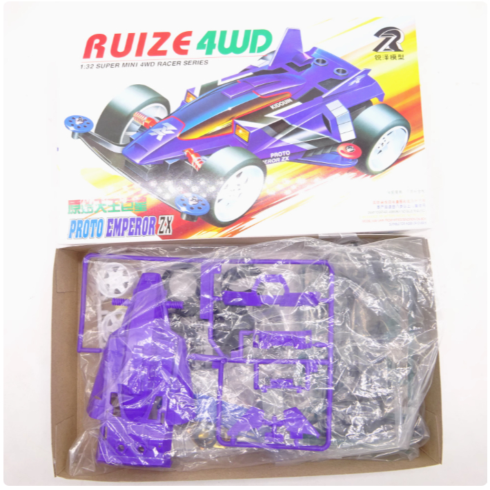 Mini Toy 4wd Rep, Tamiya ยี่ห้อ Ruize Proto Emperor ZX Super 1 แชสซี ...