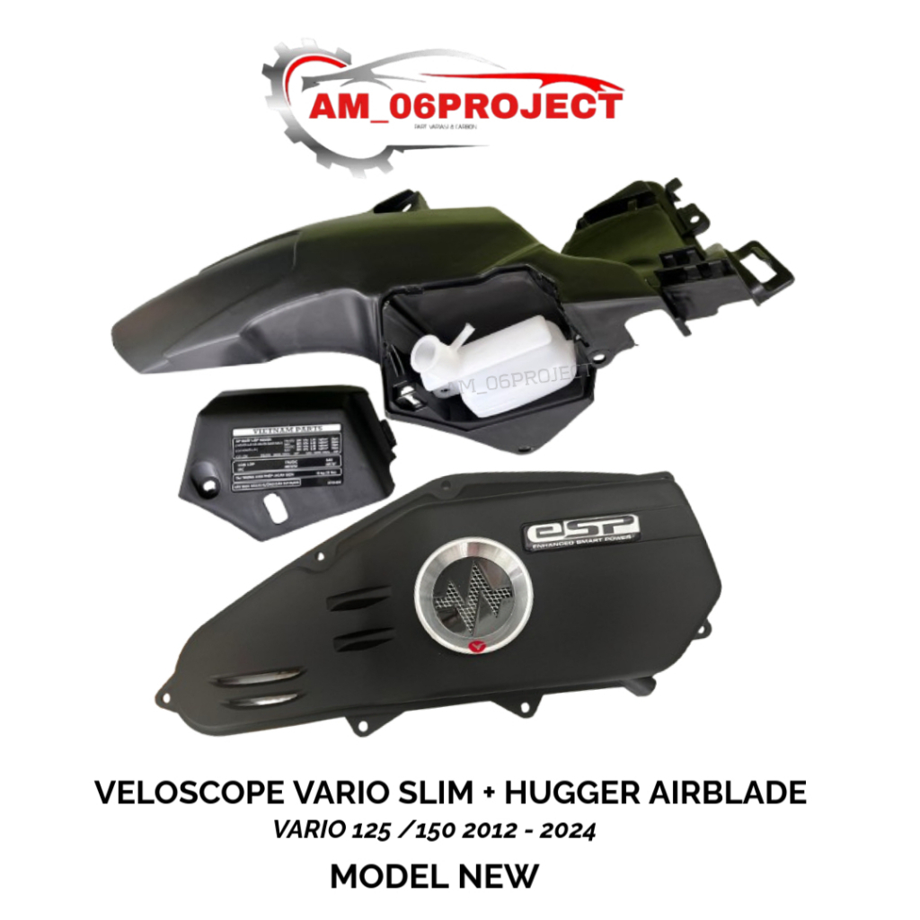 ฝาครอบ VELOSCOPE DETAK SLIM+HUGGER AIRBLADE VARIO 125 VARIO (150 2015 ...