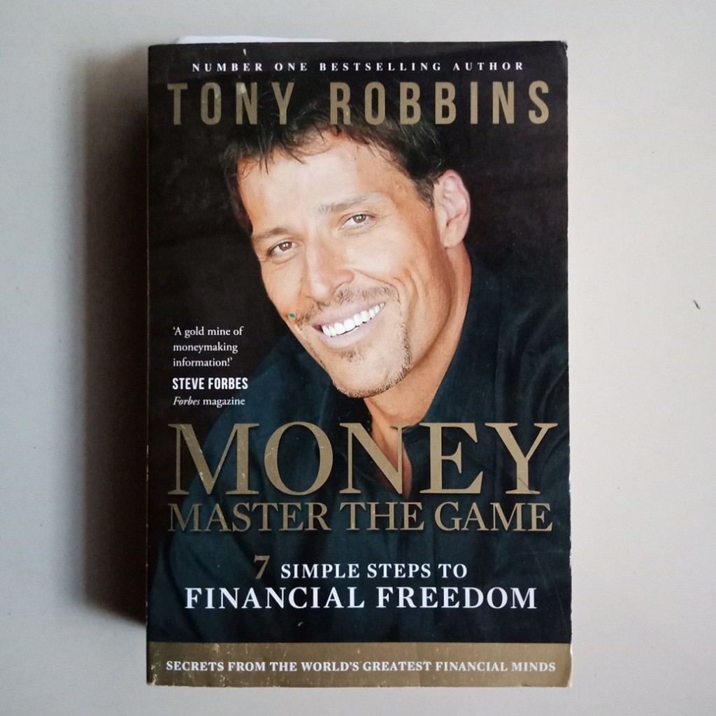 MONEY MASTER THE GAME BOOK (TONY ROBBINS) | Shopee Thailand
