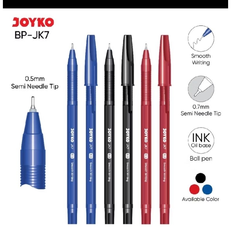 1 ชิ้น BULPOIN Joyko JK-7 0.5 มม. ด้ามจับกันลื่น | Shopee Thailand