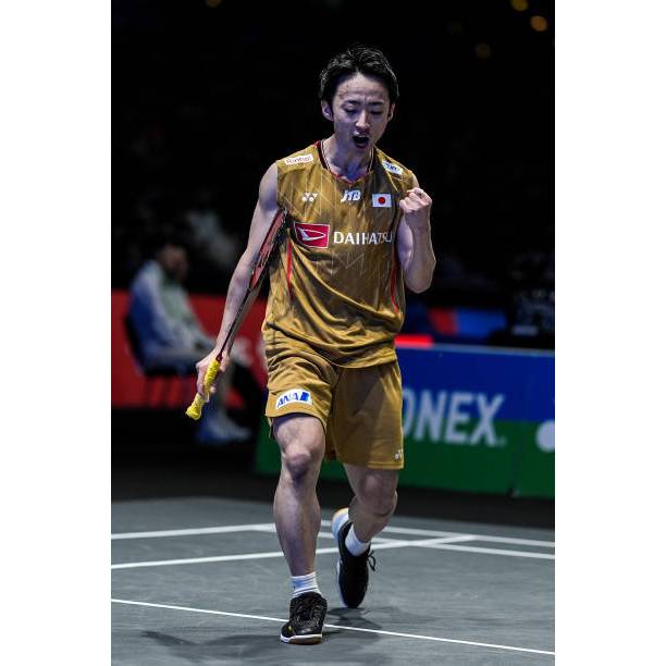 เสื้อแบดมินตันแขนกุด 10699 Yushi Tanaka, All England 2025 เสื้อยืดจีน, เสื้อยืดกีฬาแบดมินตันแขน ...