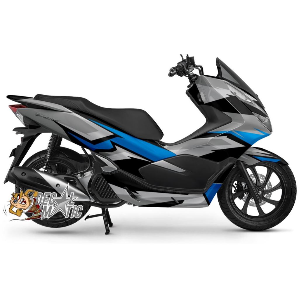 Pcx Full body Decal Sticker PCX 150 160 - PCX 2025 Decal - กราฟิกเรียบ ...