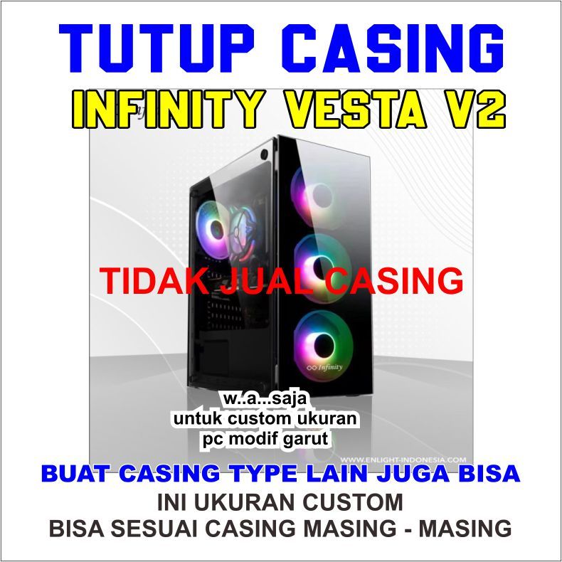 SIDE PANEL infinity VESTA v2 ปิดเท่านั้น | Shopee Thailand