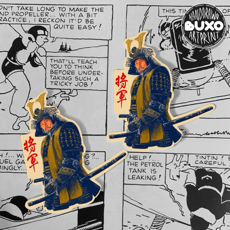 Buxo - สติ๊กเกอร์ไวนิล SHOGUN / สติ๊กเกอร์ฟิล์มซีรีส์ภาพยนตร์น่ารัก ...