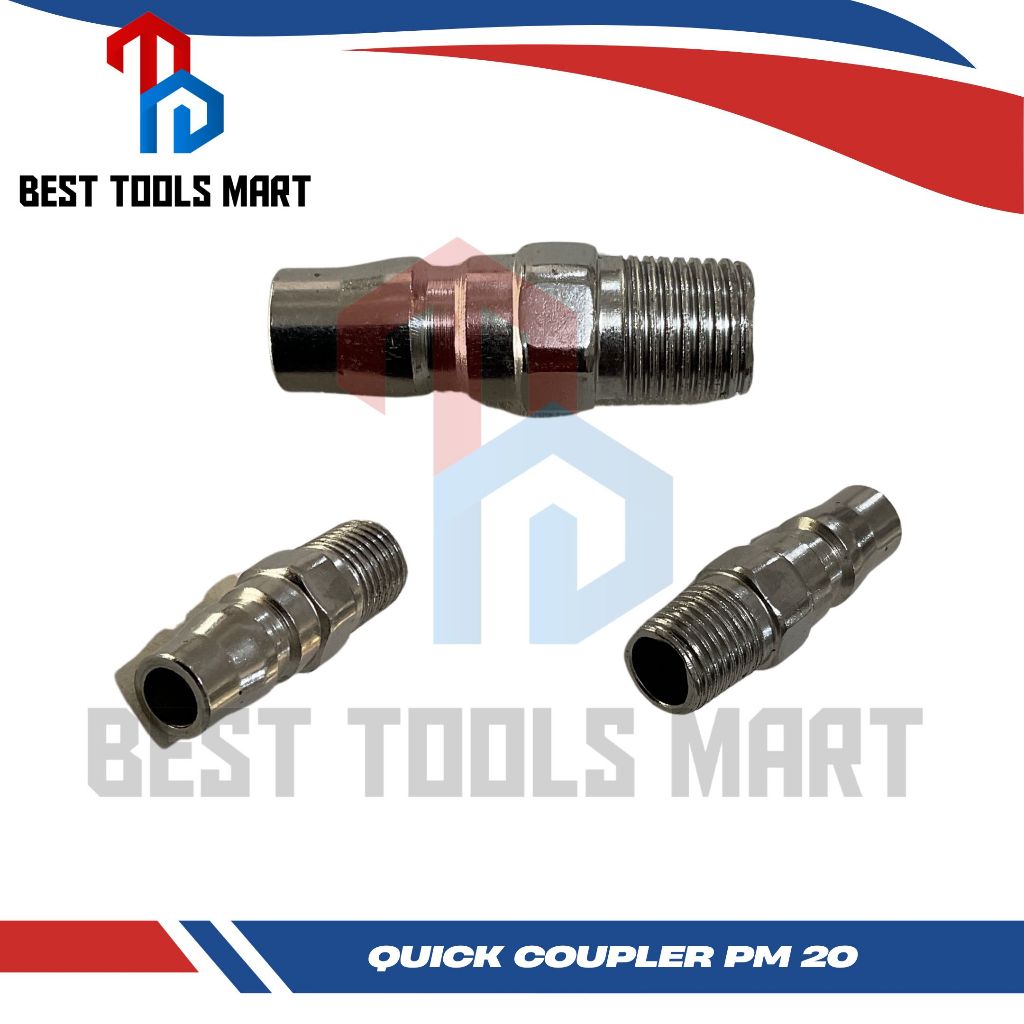 Quick Coupler PM 20 / Recoil Compressor ท่อการเชื่อมต่อ PM20 Quick ...