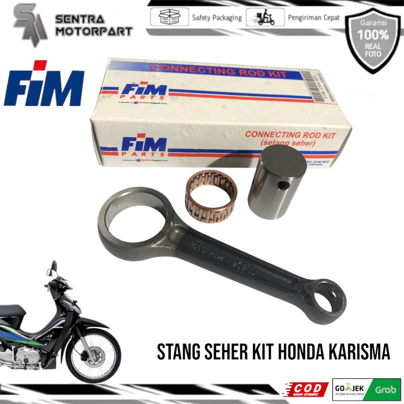 Piston rod ลูกสูบ rod conrod kit Karisma supra x 125 คาร์บูเรเตอร์ ...