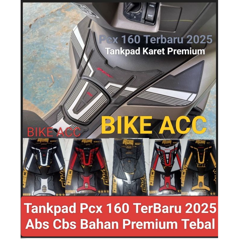 Tankpad PCX 160 Roadsync 2025 Abs Cbs ล่าสุด Pcx 160 Premium Rubber ...