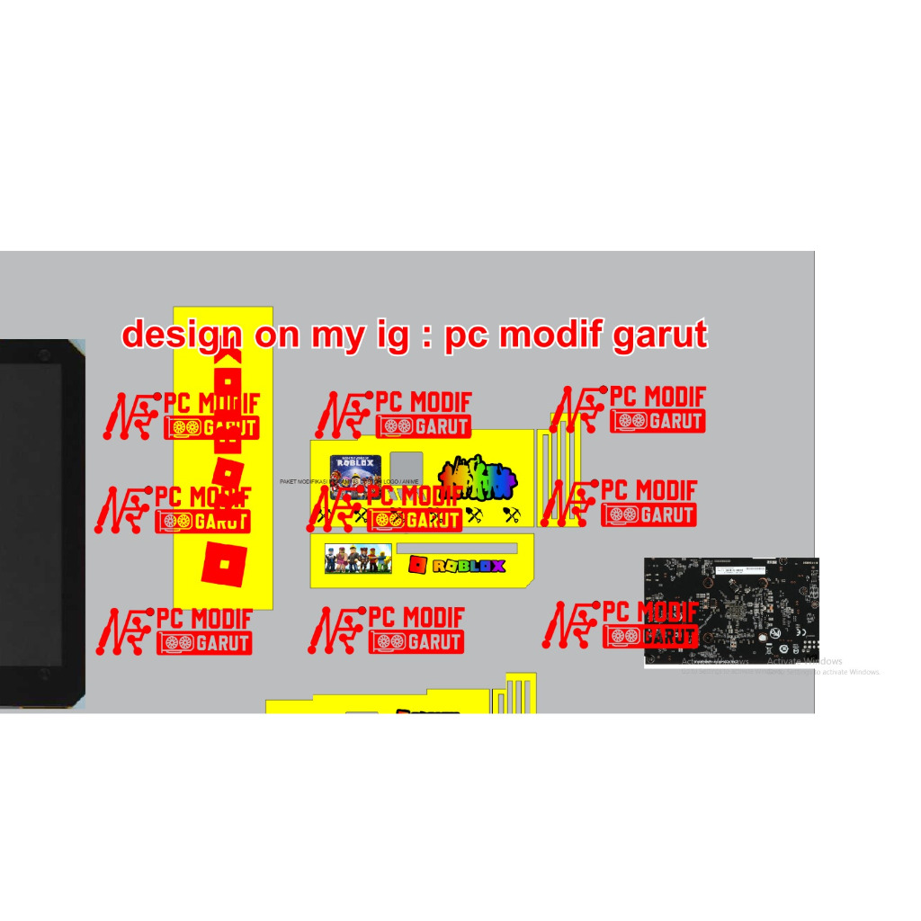 CUSTOM RGB และ VGA MODIF PLATE แพคเกจ GAMING PC SYNC ARGB | Shopee Thailand