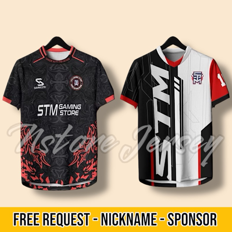 ใหม่ล่าสุด STM CIRCLE ESPORT FREE FIRE JERSEY 2025 FREE NICKNAME ...