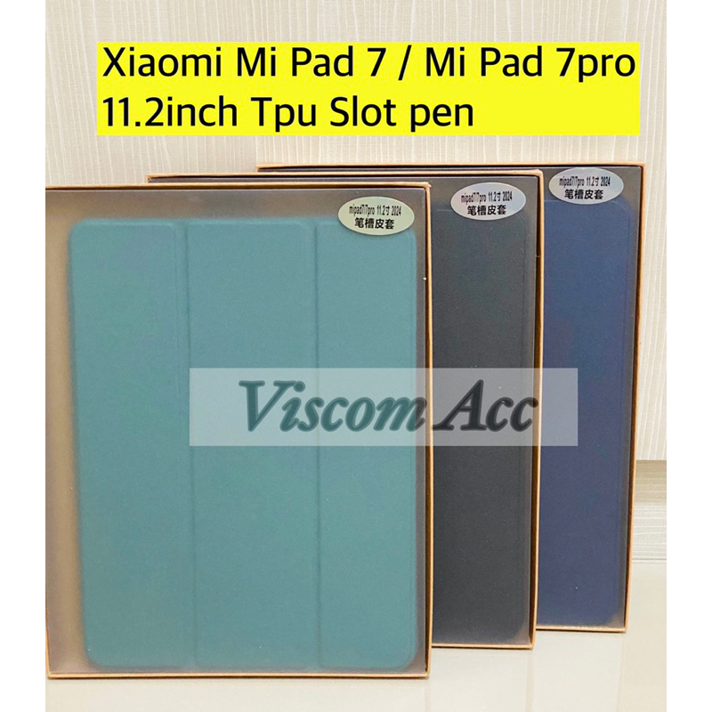 Mi Pad 7 / Mi Pad 7 Pro 11.2 นิ้ว / Xiaomi Pad 7 ช่องเสียบปากกา Tpu Smartcover Case / Pad 7pro ...