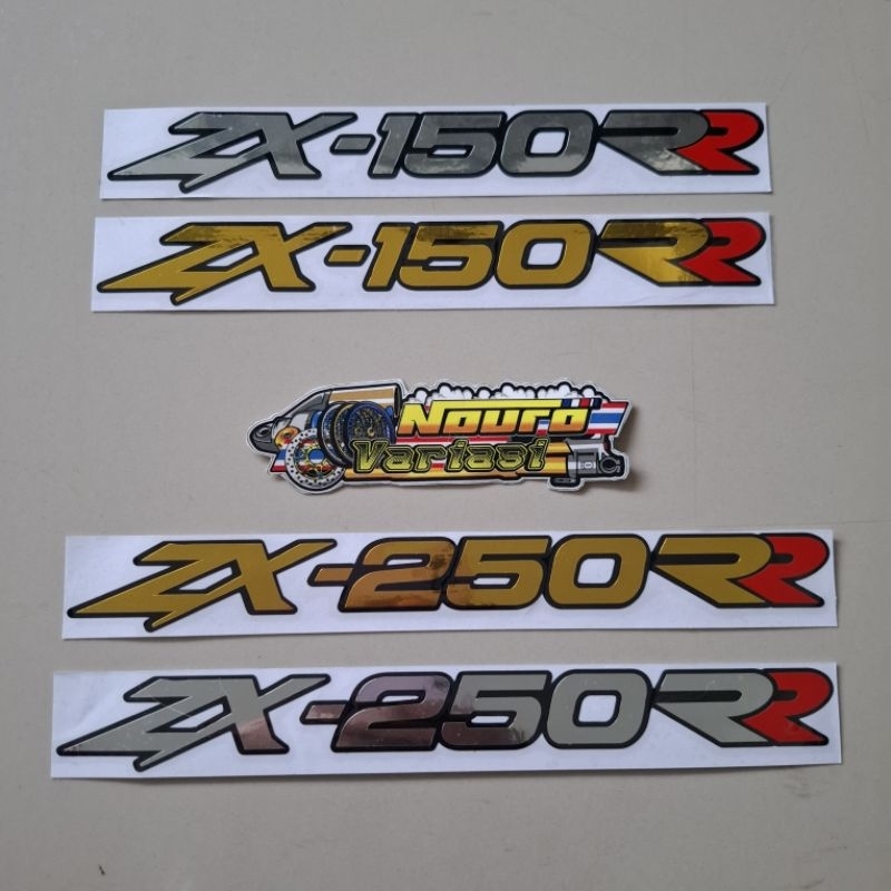 สติ๊กเกอร์ตัด ZX 150 250 RR คุณภาพ | Shopee Thailand