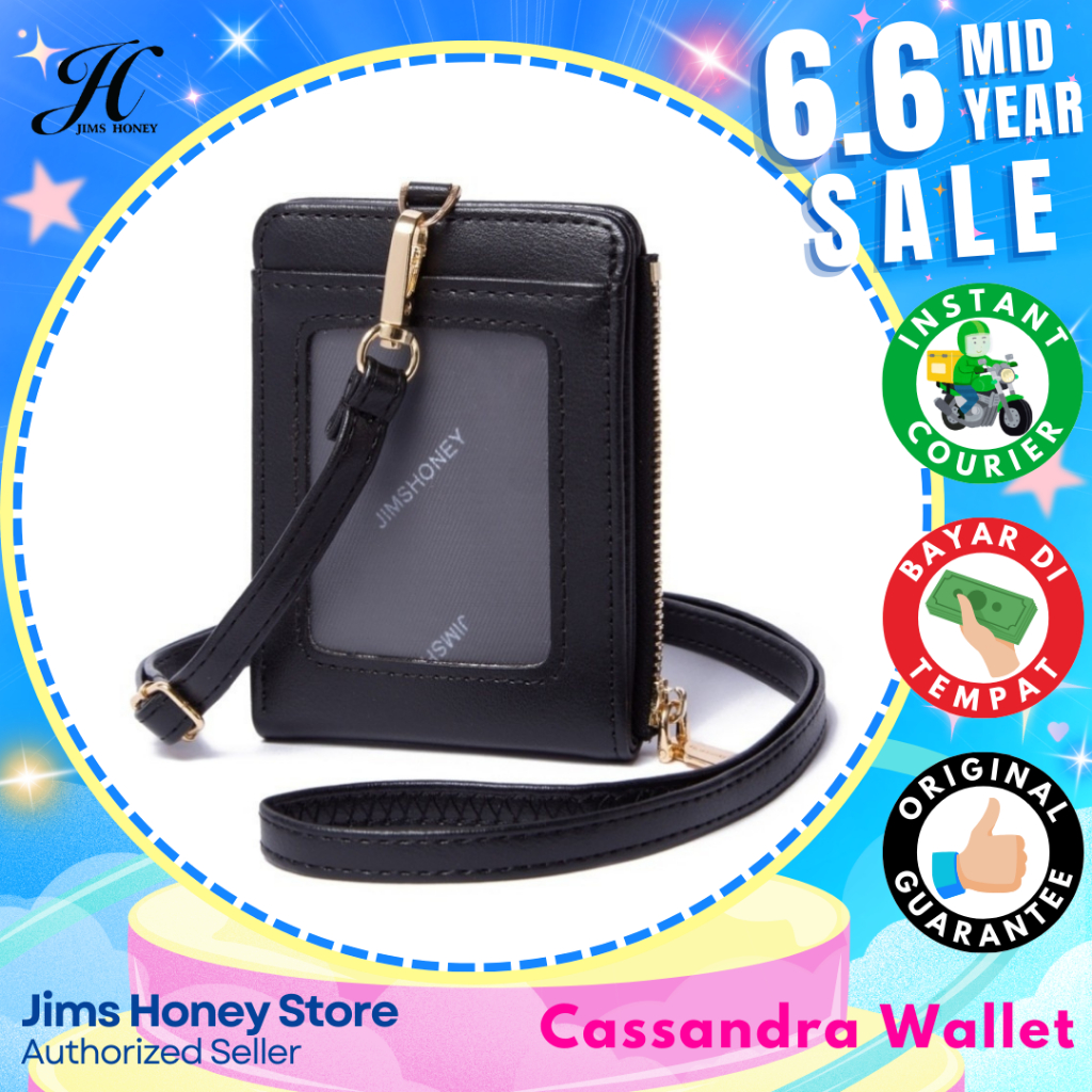 JIMS HONEY CASSANDRA WALLET LANYARD WALLET NECK HANGING NECKLACE ID ...