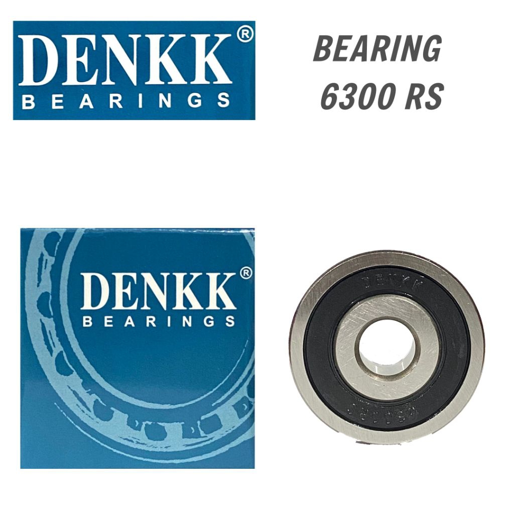 10 ชิ้น LAHER 6300 2RS DeTMK DENKK BEARING ล้อหน้า mio jupiter Mx Nmax ...