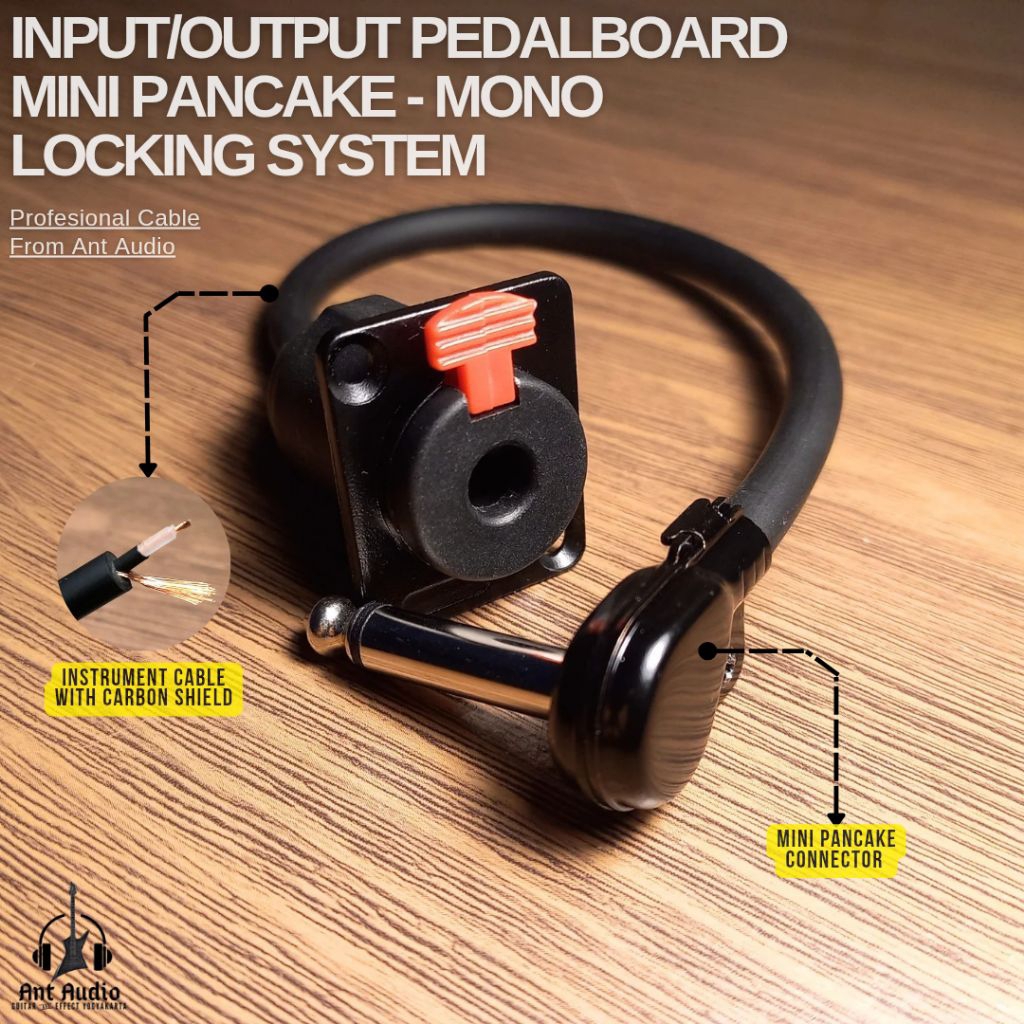สาย Input / Output Mono Pedalboard | เสียงมด | Shopee Thailand