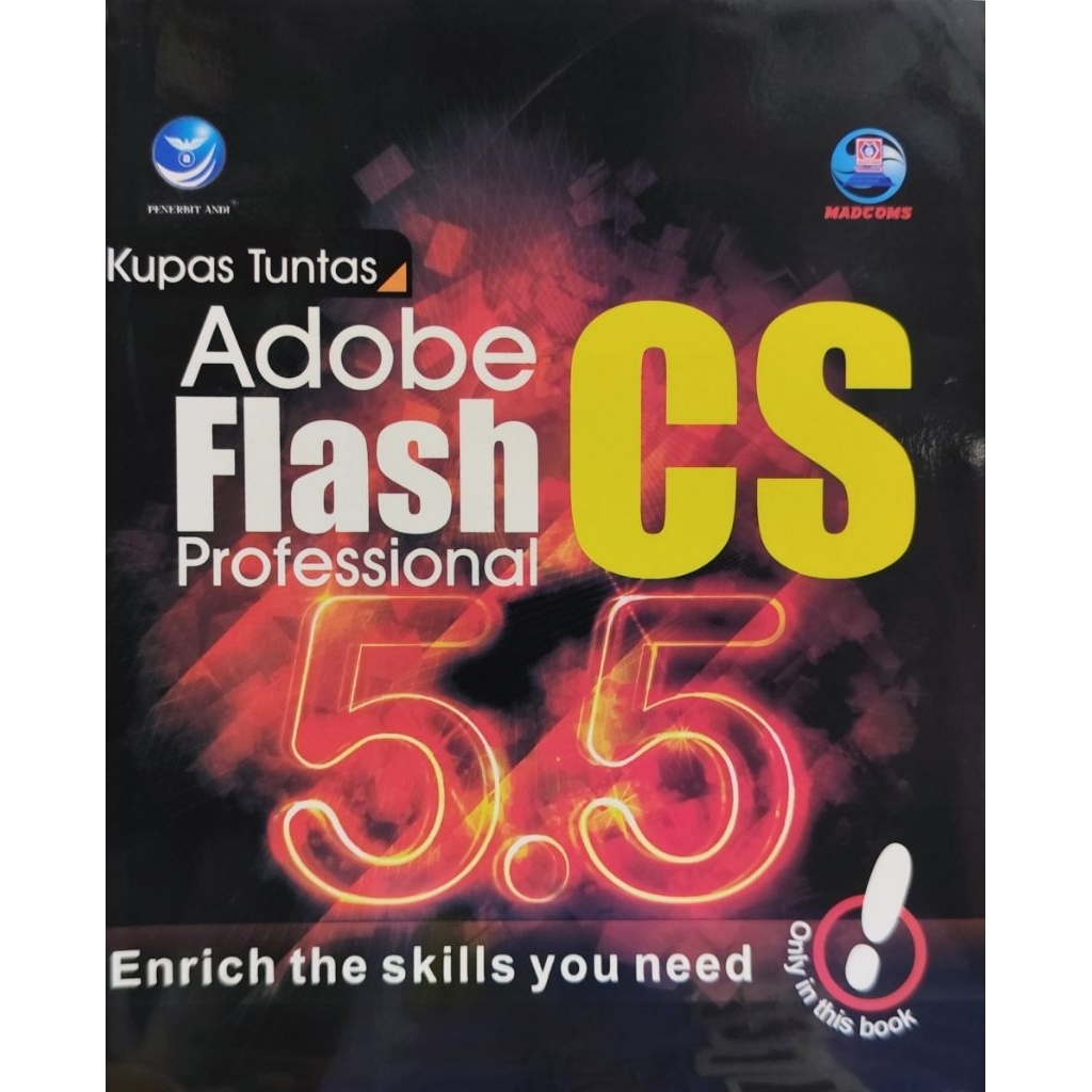 Cs 5.5 หนังสือสอบ Adobe flash ระดับมืออาชีพ | Shopee Thailand