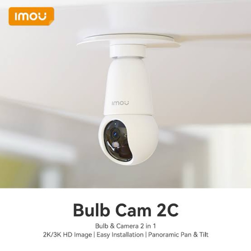 Imou Bulb Cam 2C 3MP 2K | Shopee Thailand