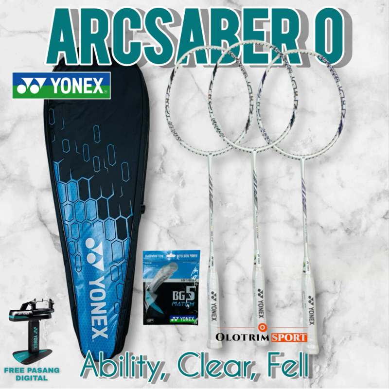 ไม้แบดมินตัน YONEX ARCSABER 0 ABILITY FEEL CALAR ARC SABER ของแท้ | Shopee Thailand