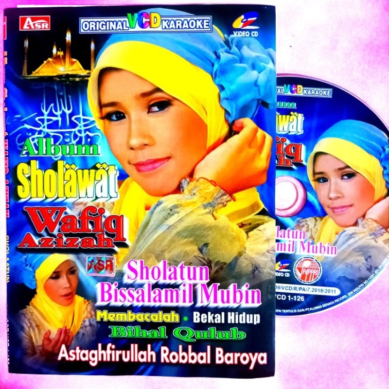 Original WAFIQ AZIZAH VCD CASSETTE-VCD WAFIQ AZIZAH-WAFIQ AZIZAH-VCD SOWERAWAT-VCD SHIP-KASET ...