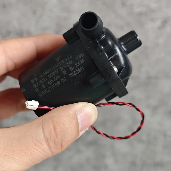 ปั๊มน้ําแบบจุ่ม 12v-24v dc 10w ETpump ระดับไฮเอนด์ 6L/นาที หรือดูดแบบกด 2.5m | Shopee Thailand