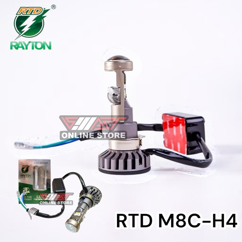 Rtd Rayton M8C Mini Proji Led BILED มอเตอร์ไซค์ 35W เดิม | Shopee Thailand