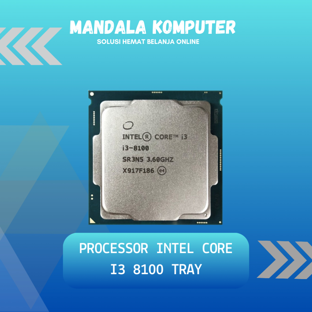 โปรเซสเซอร์ถาด Intel core i3 8100 | Shopee Thailand