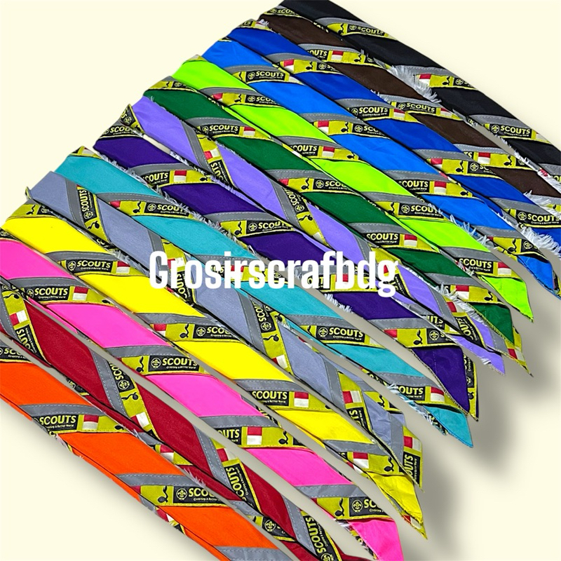 พนักงานลูกเสือ รายการ ลูกเสือสีเหลืองปักและเรืองแสง \ Scout Scraf lis ...