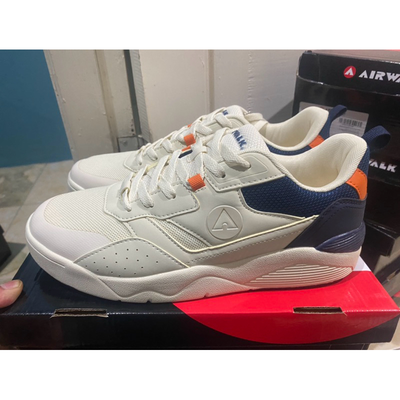 Airwalk Barco Beige/Navy Men Shoes รองเท้าผ้าใบออริจินัล - สีเบจ/กรมท่า ...