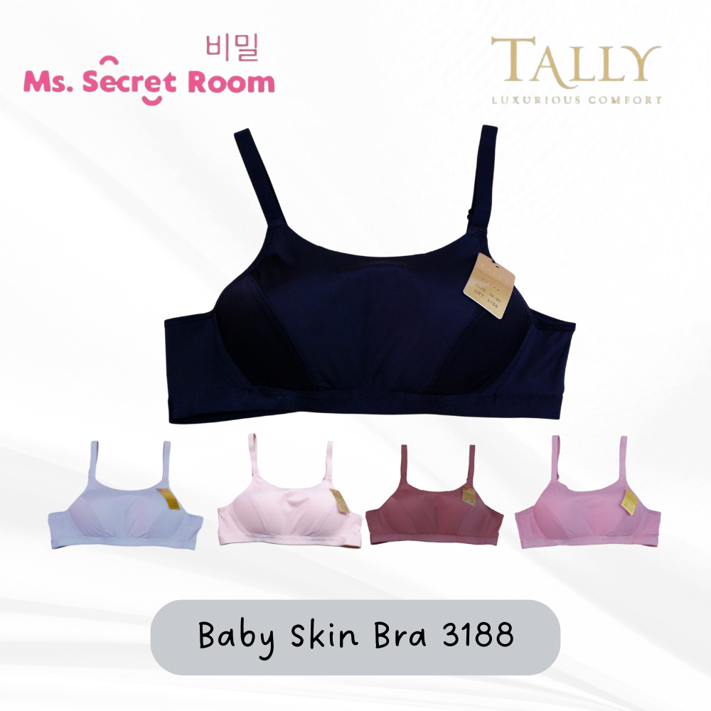 Tally BRA BH BABY SKIN 3188 I CUP BI FULL CUP I THIN FOAM I ไม่มีลวด I ...