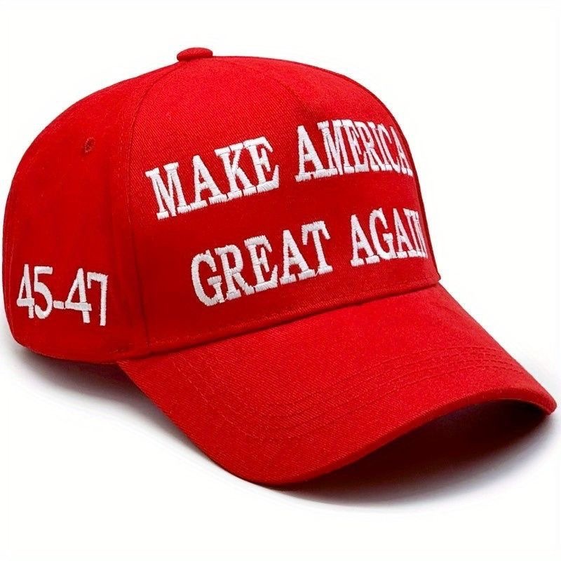 MERAH TRUMP Topi Trump Make America Great Again Red All Size Trump Hat ...