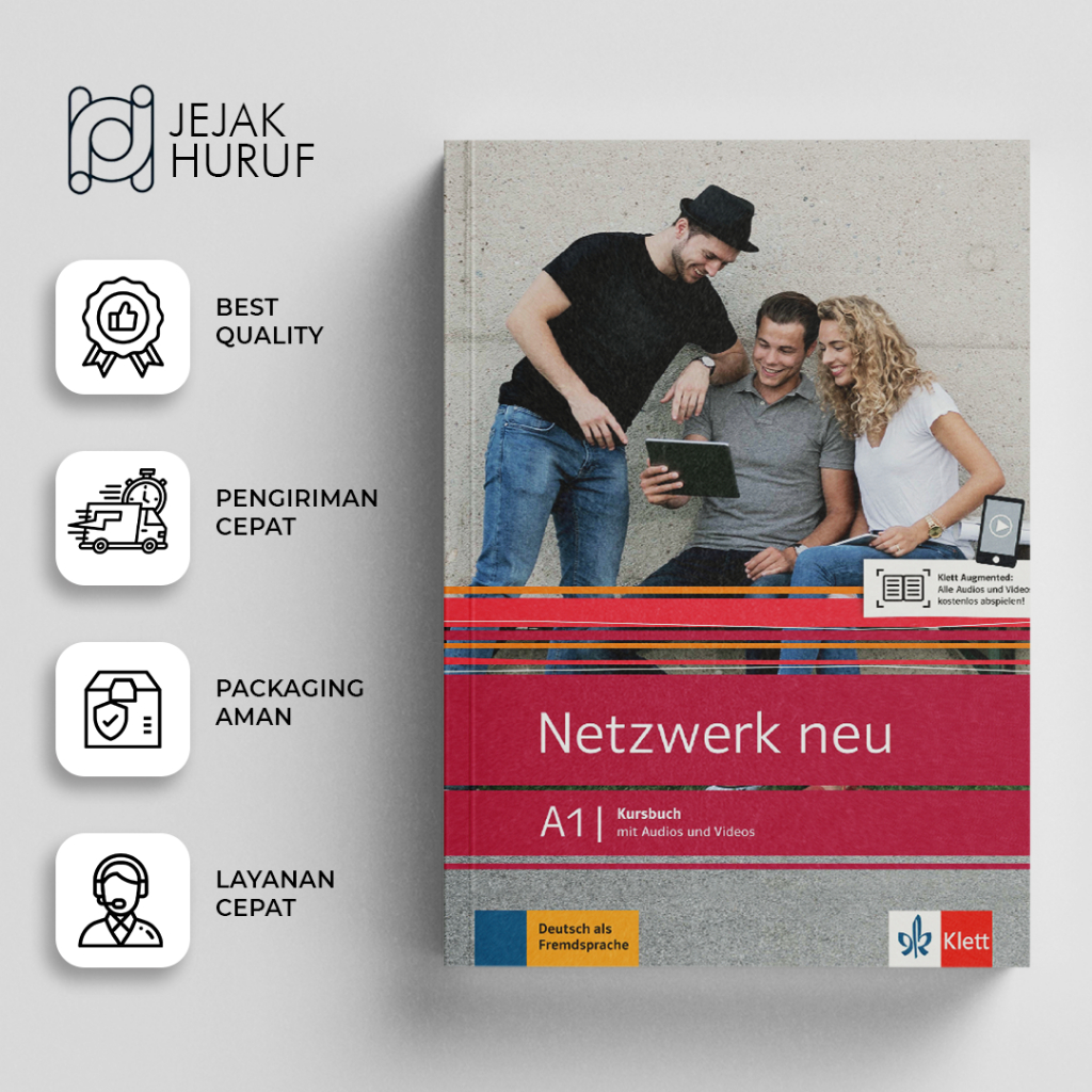 Netzwerk neu หนังสือการเรียนรู้เยอรมัน A1, A2, B1 Deutsch als Fremdsprache | Shopee Thailand