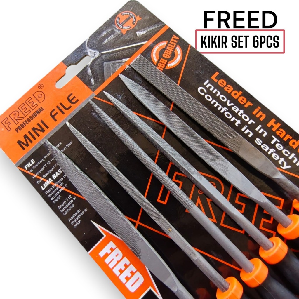FREED FILES SET 6 ชิ้น / ชุด MINI FILES 6 ชิ้น / MINI FILES GOLD IRON ...