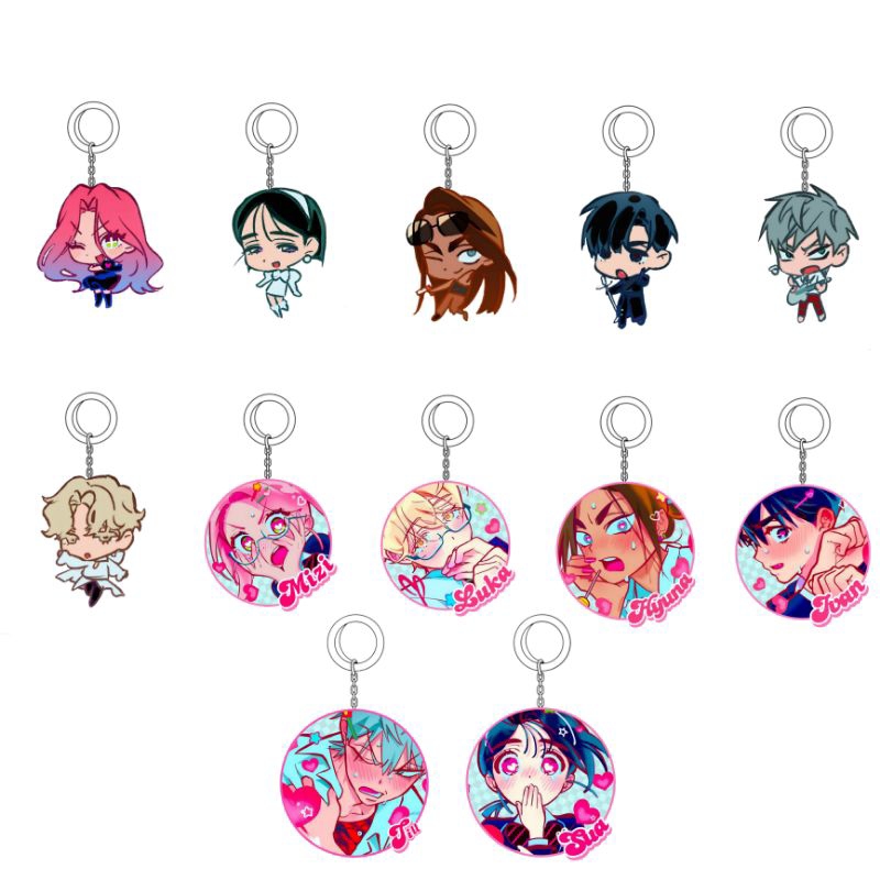 GUNGAN Alien Stage Keyring / พวงกุญแจอนิเมะ Manhwa Alien Stage | Shopee ...