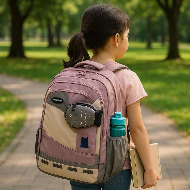 Scoop Backpack School Bag / Backpack - Sophisticated Series Mix Fish ...