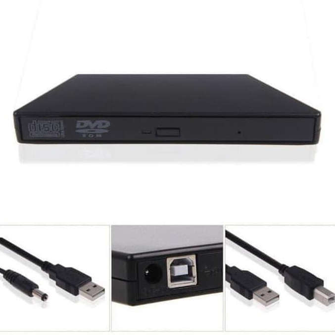 DVD ROM EXTERNAL USB 2.0 Slim แบบพกพา EXTERNAL ไดรฟ์ CD-RW DVD-RW ...