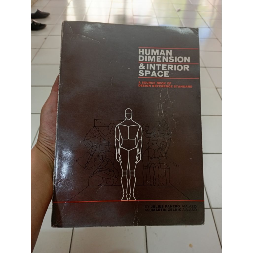 ต้นฉบับ USED HUMAN DIMENSIONS & INTERIOR SPACE A SOURCE BOOK OF DESIGN ...