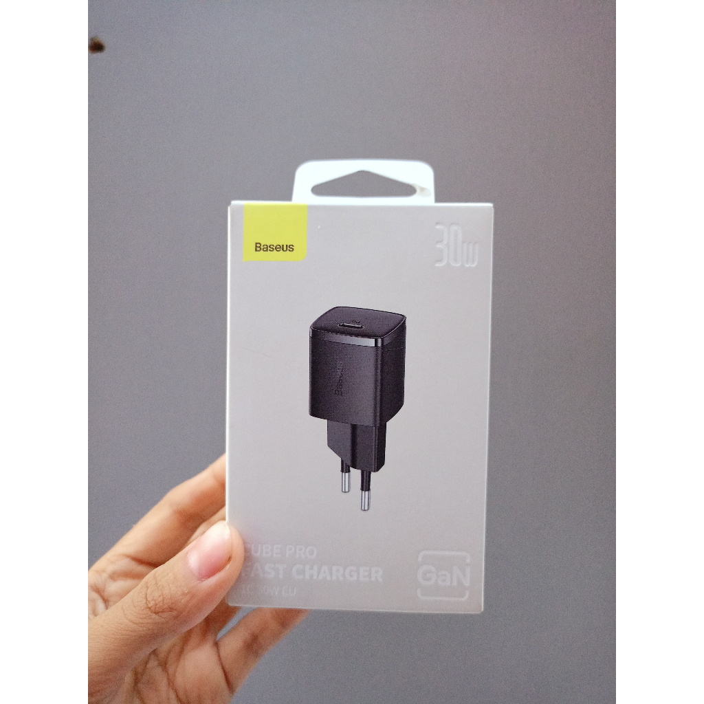 Baseus Cube Pro 1C 30W EU GAN Mini Type C ชาร์จเร็ว PPS อะแดปเตอร์ชาร์จ ...