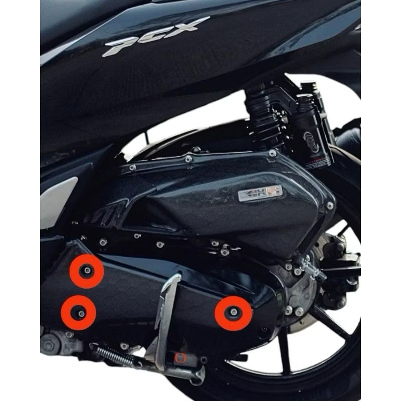 Cvt pcx 150/160 ไทเทเนียม airduck Bolts (บรรจุ 3) | Shopee Thailand