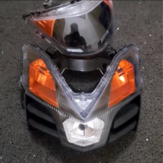 Mio GT CUSTOM HEADLIGHT RESERCTORS PLUS MIO GT CUSTOM SEN LIGHTS ชุด ...