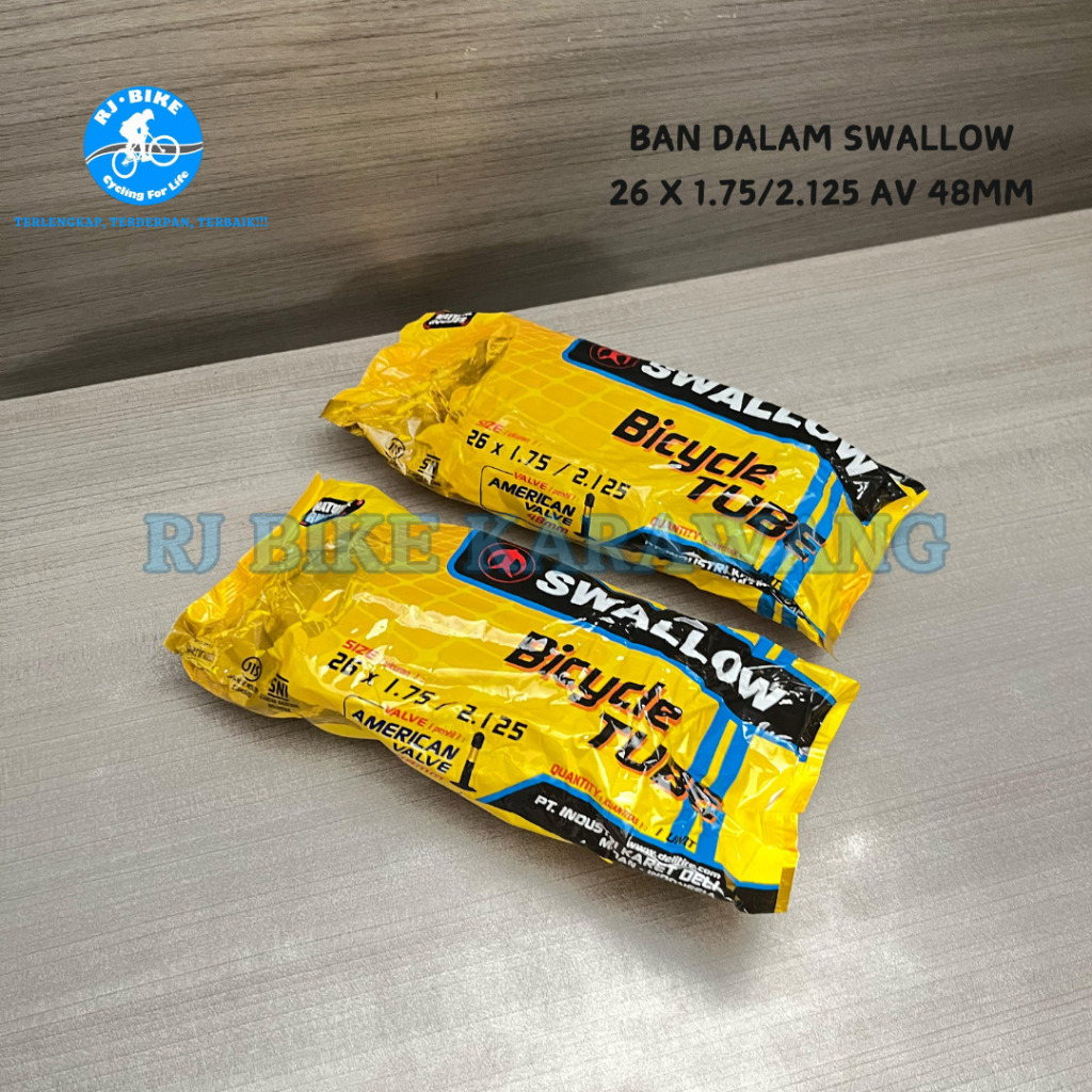 ยางด้านใน Swallow BIKE 26 X 1.75 2.125 AV48MM | Shopee Thailand
