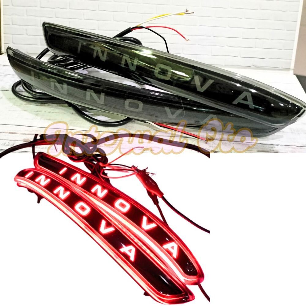 Innova Reborn 2016-2022 Type E ไฟสะท้อนแสงกันชนหลังควัน | Shopee Thailand