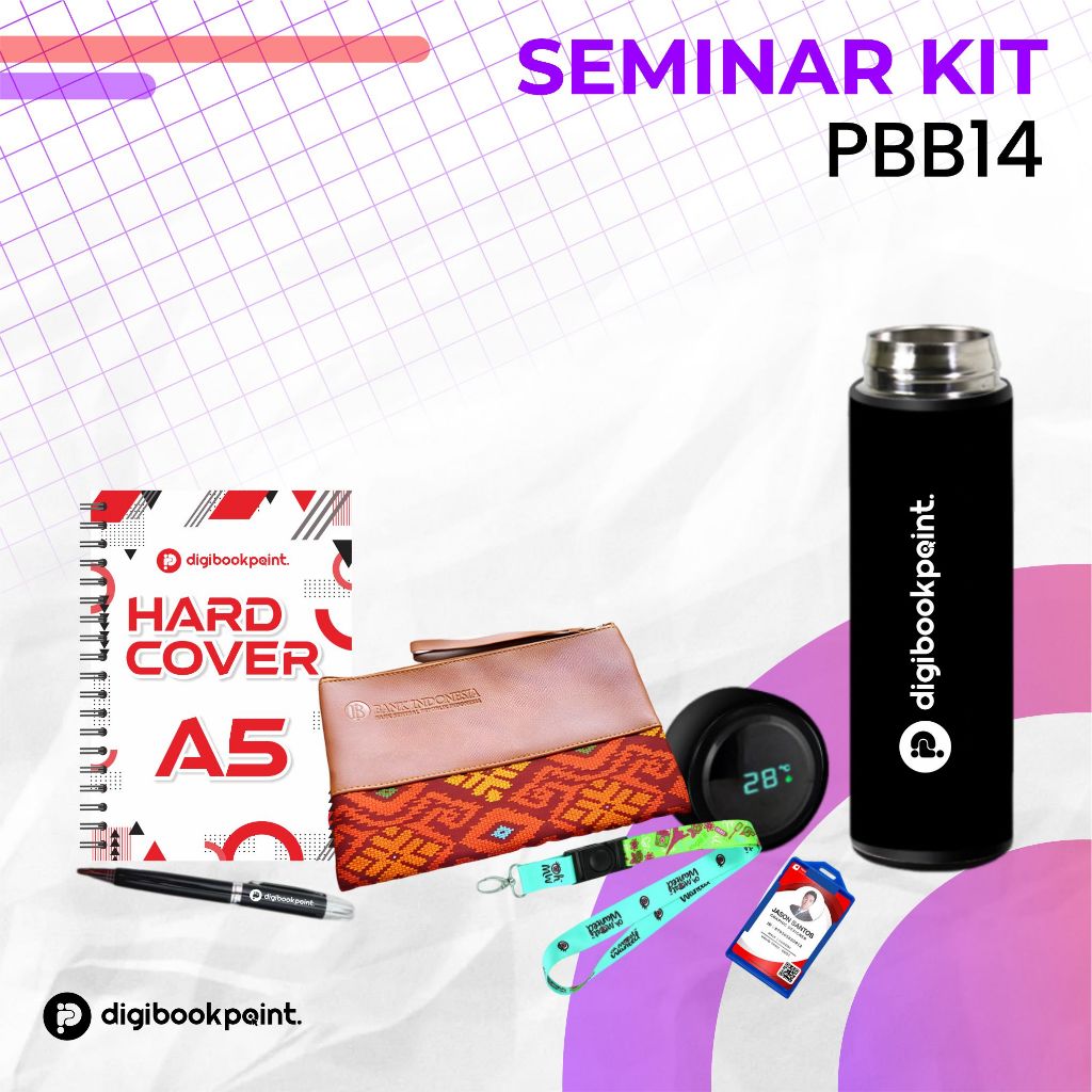 Pbb 14 Custom Kit Seminar | กระเป๋าหนัง, สมุดบันทึก ก5 ปกแข็ง, ปากกา ...