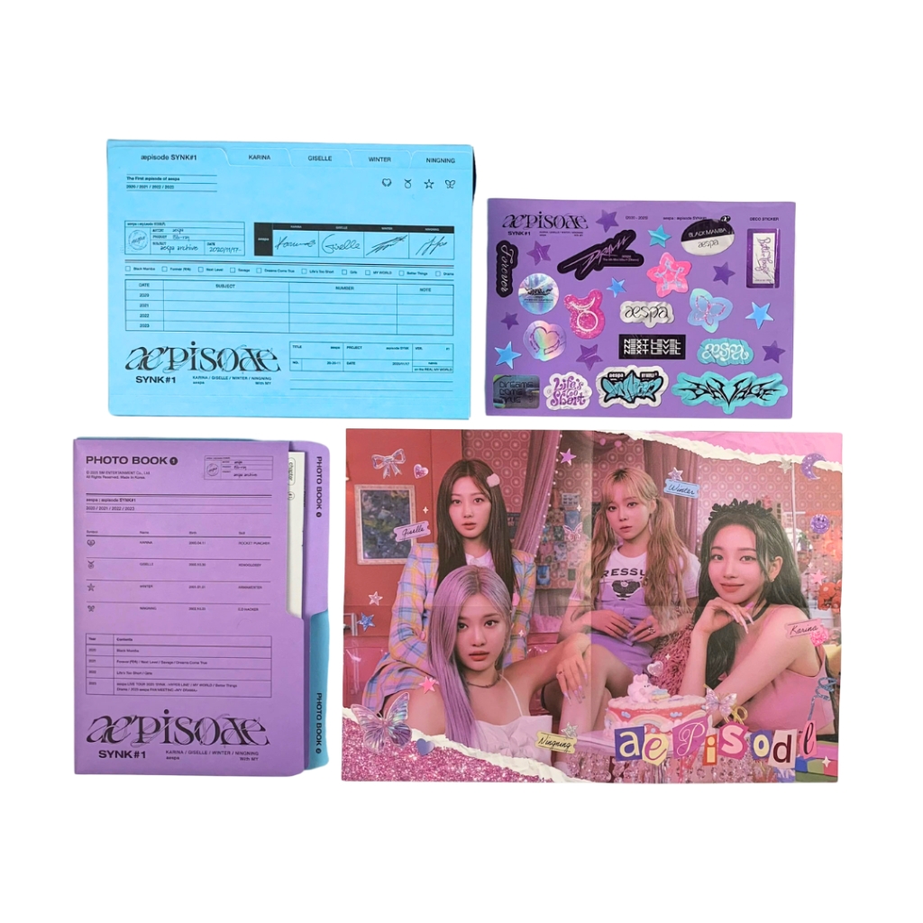 [sharing] aespa pisode SINK 1 - DiViDi / Bluray / Digicode | Shopee Thailand