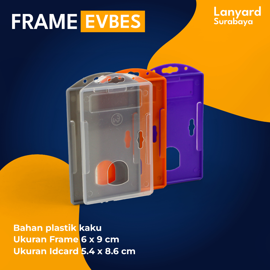 Frame Casing Id Card Holder Name Tag Holder Id Card Casing (Evbs ...