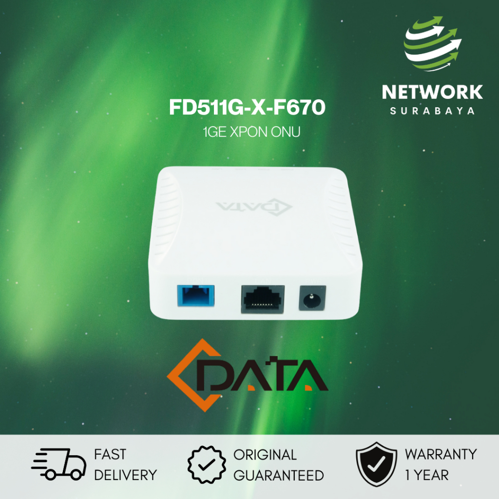 CDI/C-DATA FD511G-X-F670 / FD511G X F670 1GE XPON ONU | Shopee Thailand