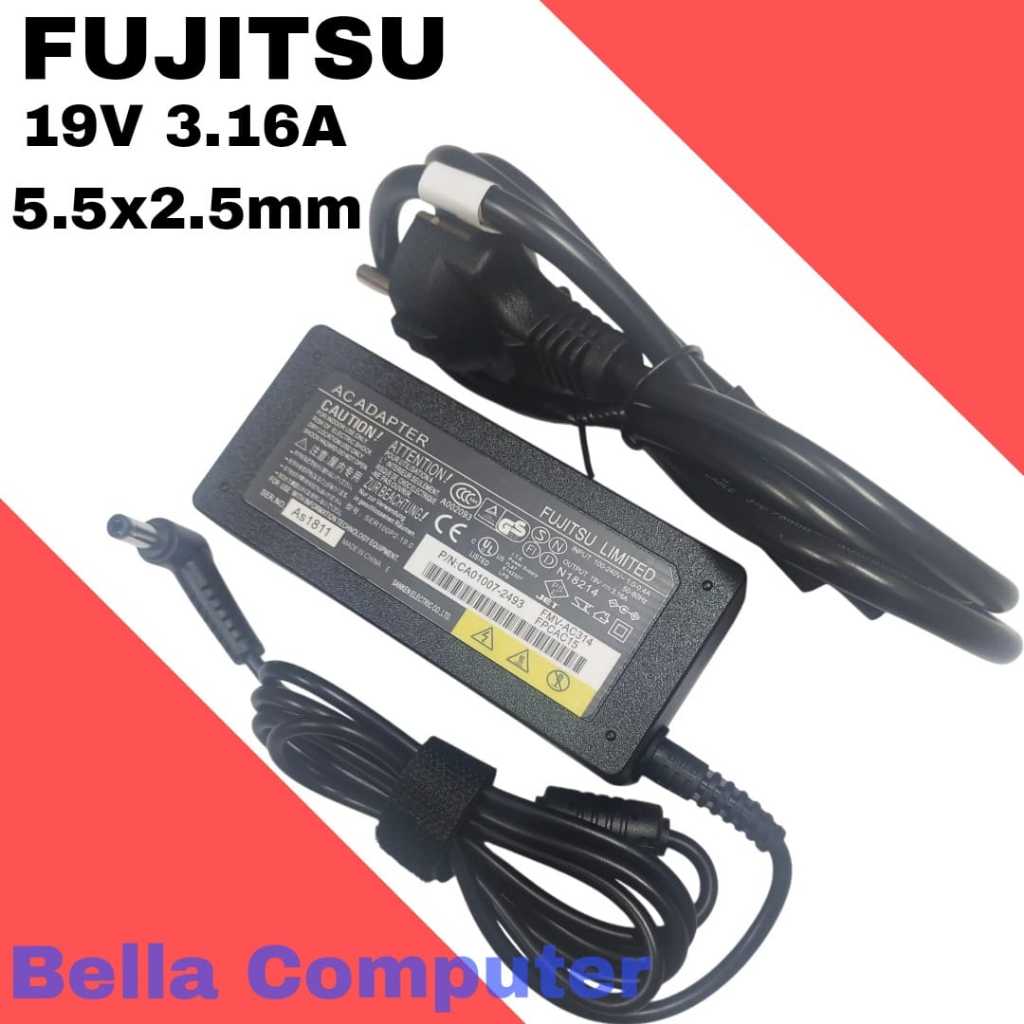 FUJITSU LIFEBOOK แล็ปท็อปอะแดปเตอร์ชาร์จ C1110D C1211 C1211D C12 C1320 C1320D C1321 C1321D C1410 ...