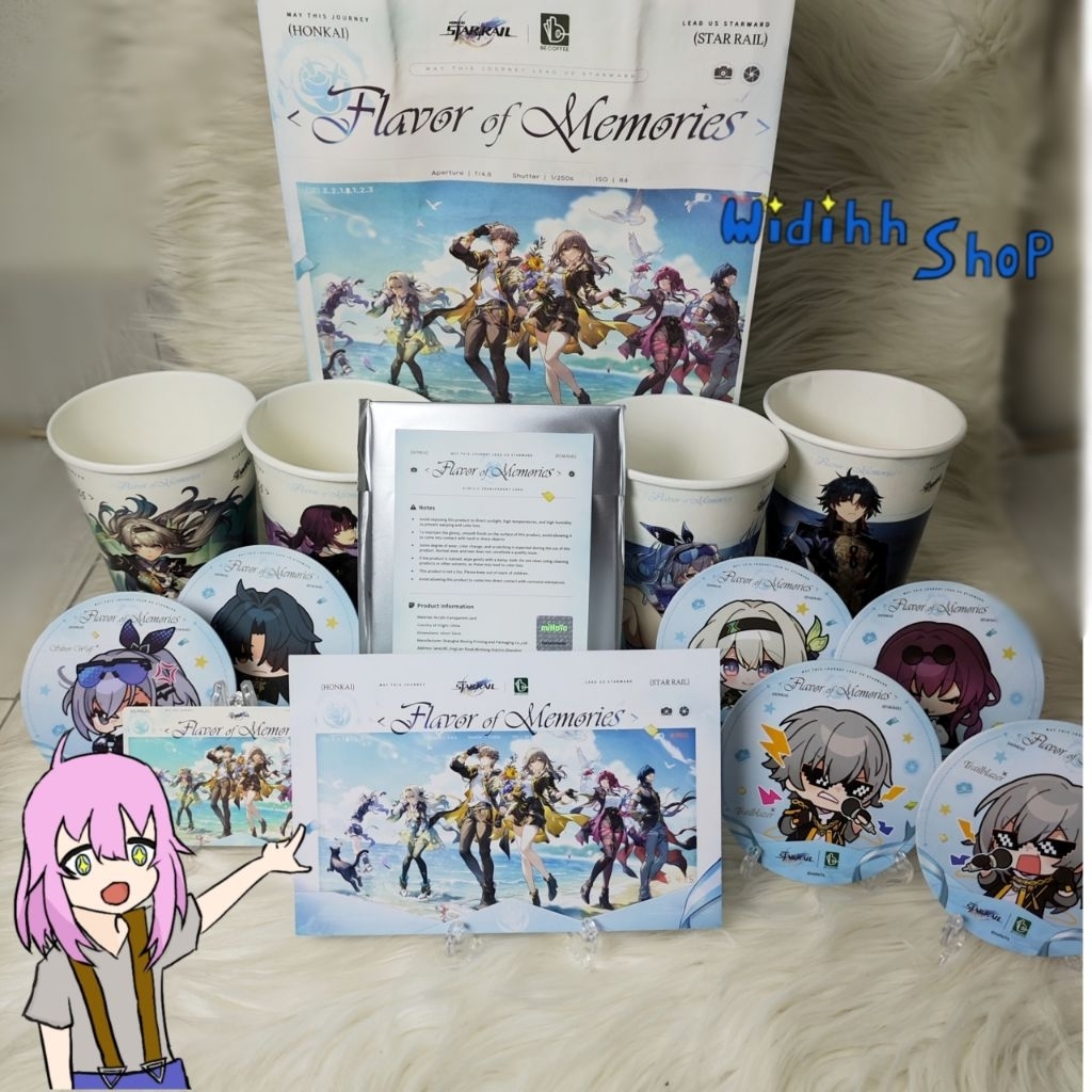 Honkai Star Rail X Be Coffee / Anniversary / 2nd / Flavour Of Memories ...