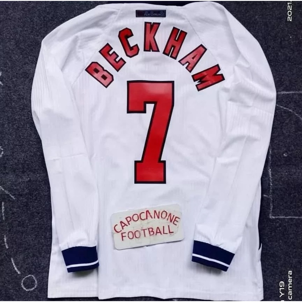 RETRO ENGLISH JERSEY 1998 1999 98 99 2000 2001 1997 97 แขนยาว ls Full ...