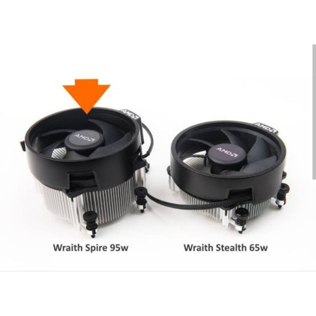 พัดลมโปรเซสเซอร์ AMD Heatsink Wraith Spire | Shopee Thailand