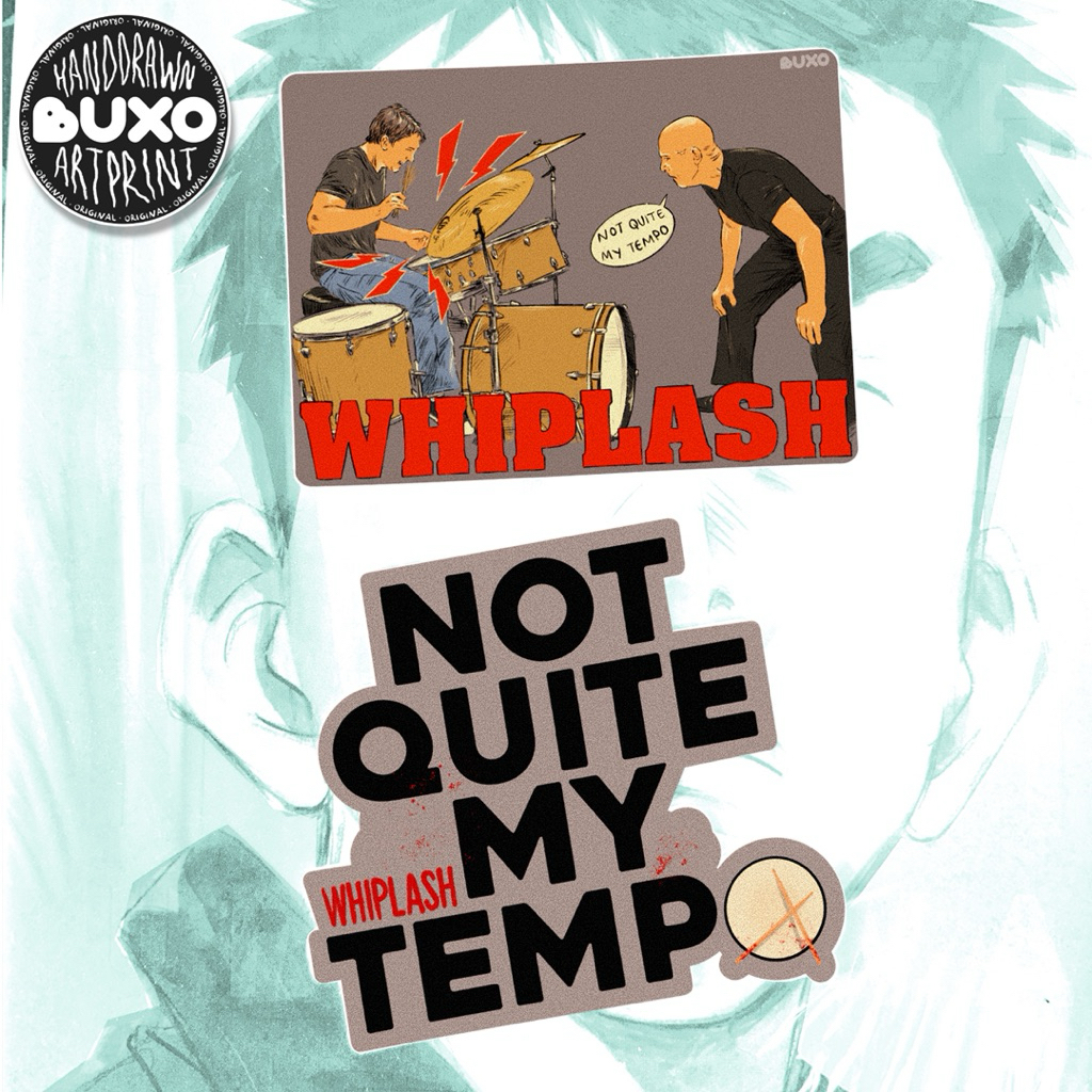 Buxo - WHIPLASH สติ๊กเกอร์ไวนิล / สติ๊กเกอร์ฟิล์มซีรีส์ภาพยนตร์น่ารัก ...